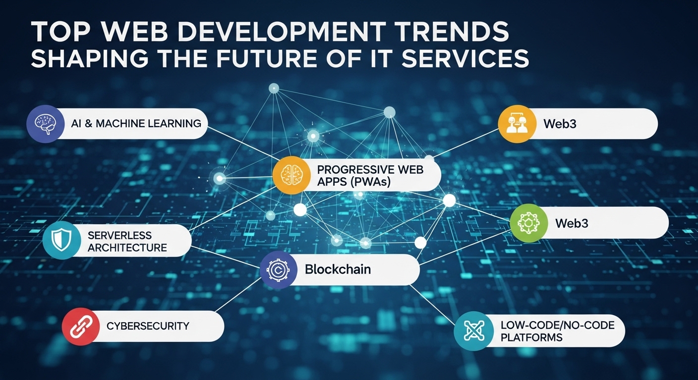 Top Web Development Trends Shaping the Future of IT Services - sandyApps